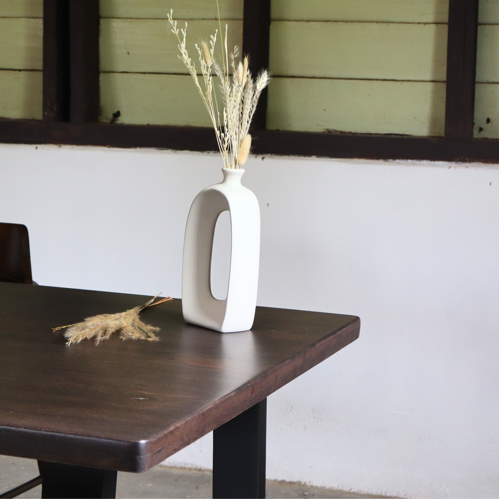 JERRY Dining Table (Black Leg)